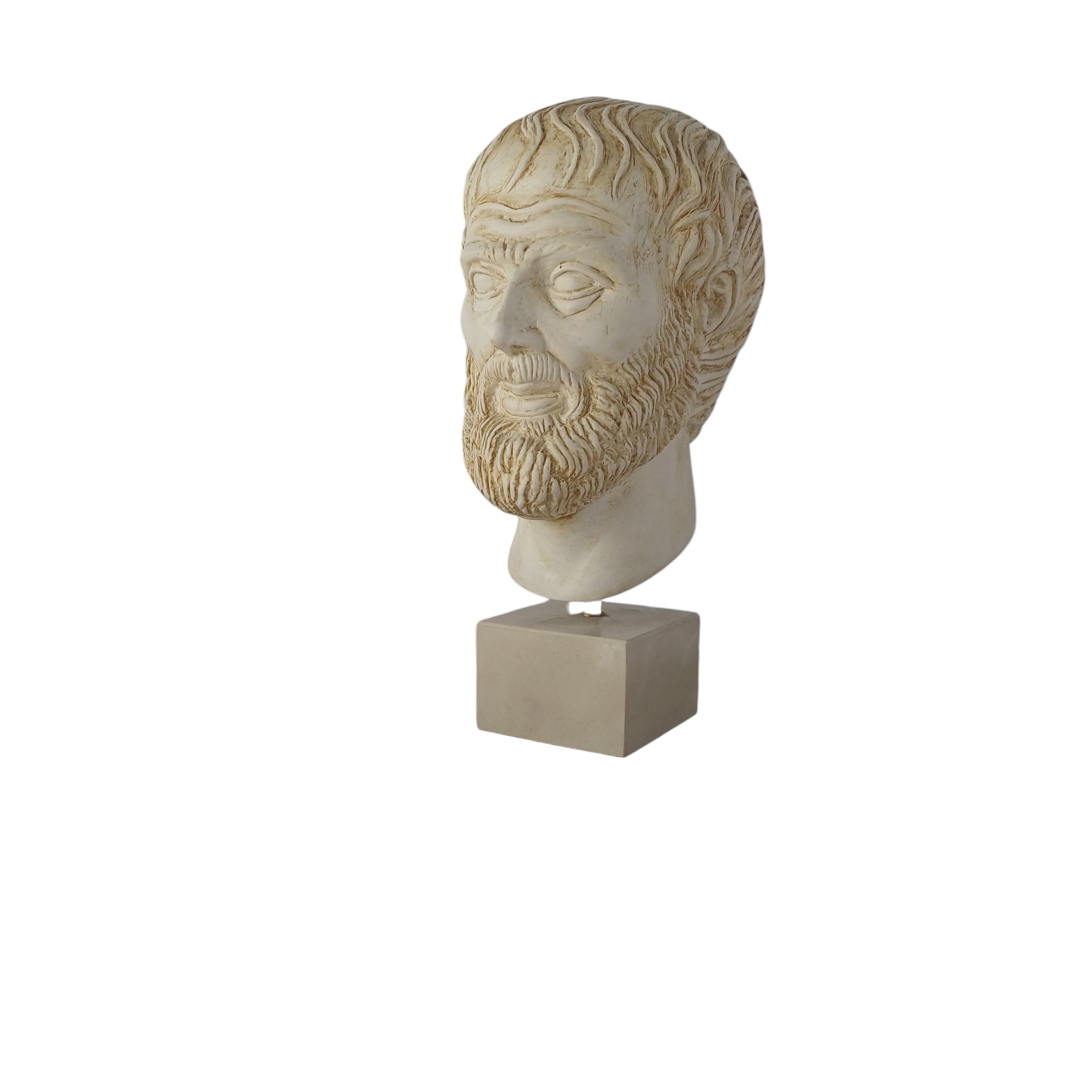 Greek philosopher Aristotle, bust