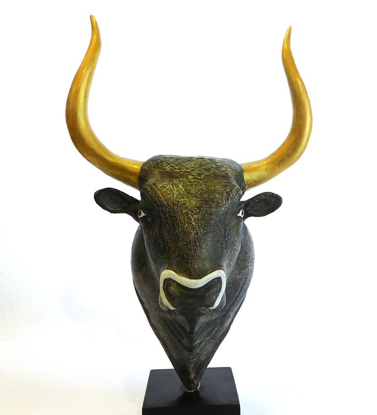 Bull’s Head Rhyton from Knossos