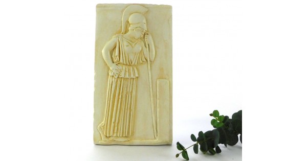 Thoughtful Athena relief