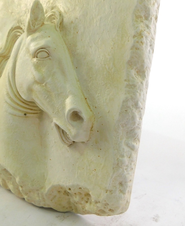 Bas-relief horse